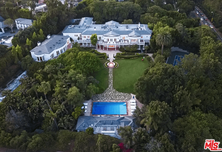 The Late Max Azria's Los Angeles Estate Re-Listed For $78 Million ...