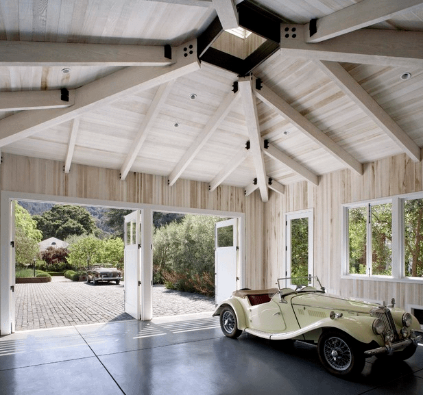 A Look At Some Awesome Garages From Houzz.com - Homes of the Rich
