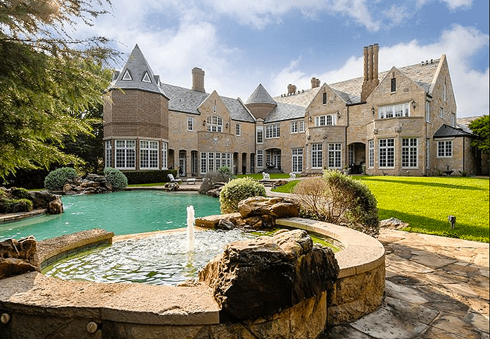 $7.7 Million Stone Mansion In Dallas, TX - Homes of the Rich