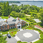 $18 Million Brick Colonial Mansion In Kings Point, NY - Homes of the Rich
