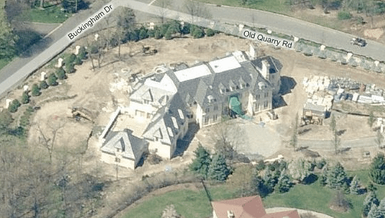 More Alpine Mansions Visible In Bird's Eye View - Homes of the Rich