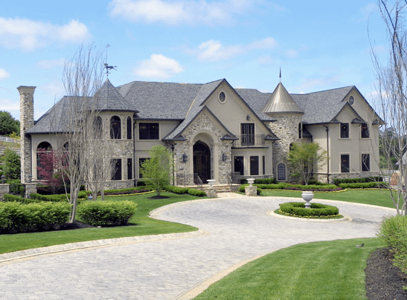 Custom Mansion in Colts Neck - Homes of the Rich