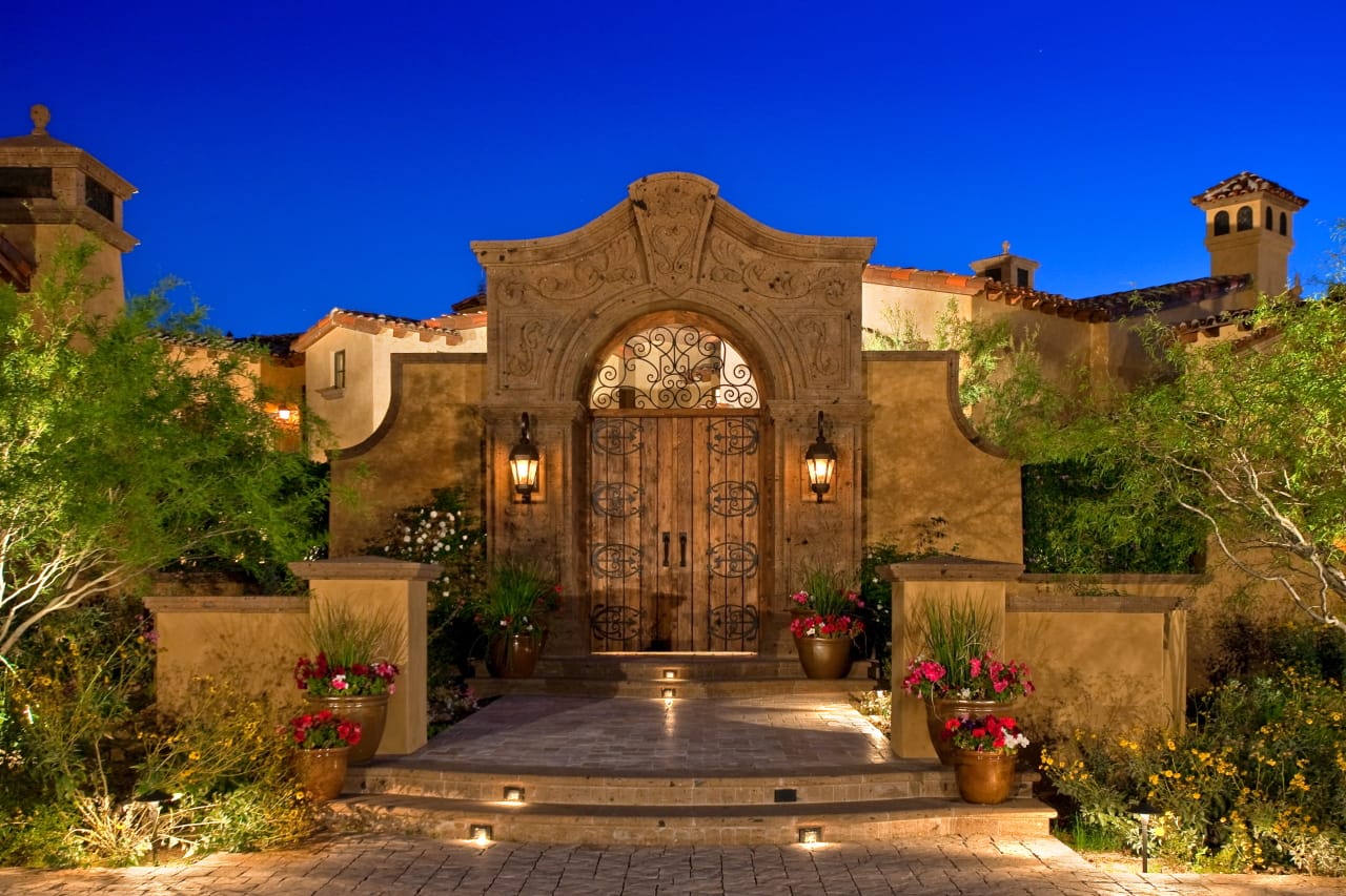 Newly Built Spanish Colonial Estate In Scottsdale, AZ - Homes of the Rich
