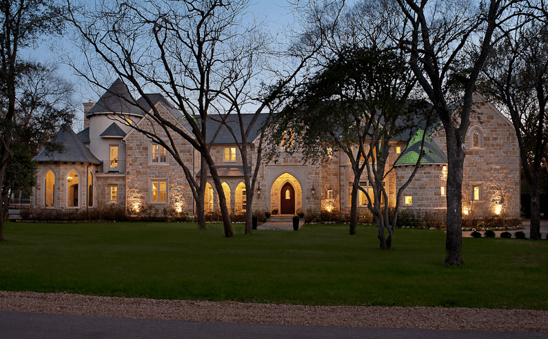 Completely Reconstructed Stone Mansion In Dallas, TX - Homes of the Rich