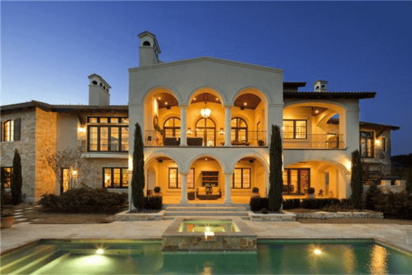 $3.7 Million Spanish Style Mansion In Austin, TX - Homes of the Rich