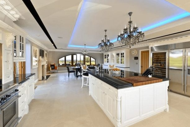 Thakeham Manor - A Newly Built Stone Mansion In Pulborough, England - Homes of the Rich