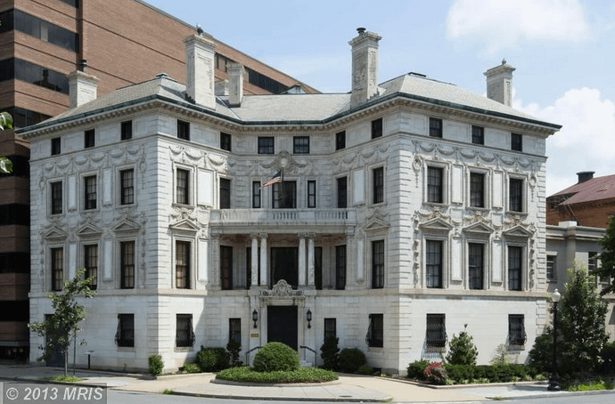 $26 Million Historic Mansion In Washington, DC - Homes of the Rich