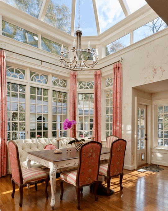 16 Beautiful 2-Story Dining Rooms - Homes of the Rich