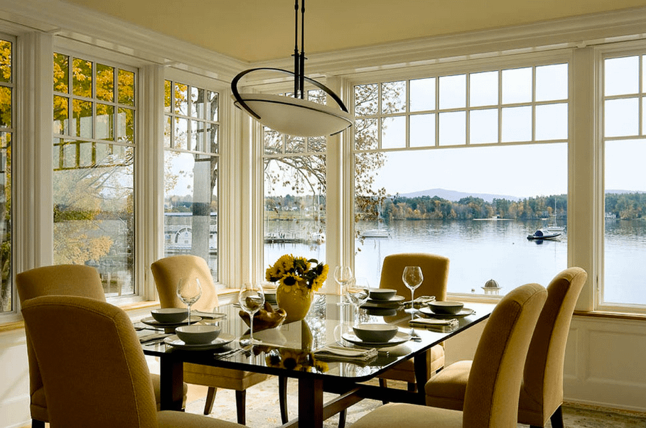 20 Dining Rooms With Amazing Views - Homes of the Rich