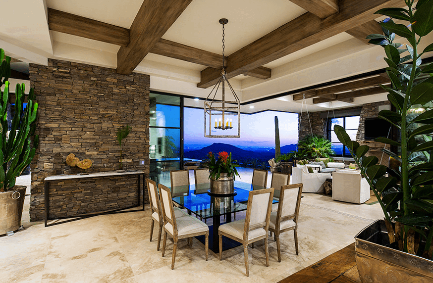 20 Dining Rooms With Amazing Views - Homes of the Rich