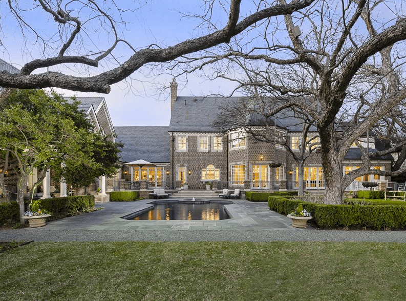 $7.249 Million Brick Georgian Mansion In Dallas, TX - Homes of the Rich