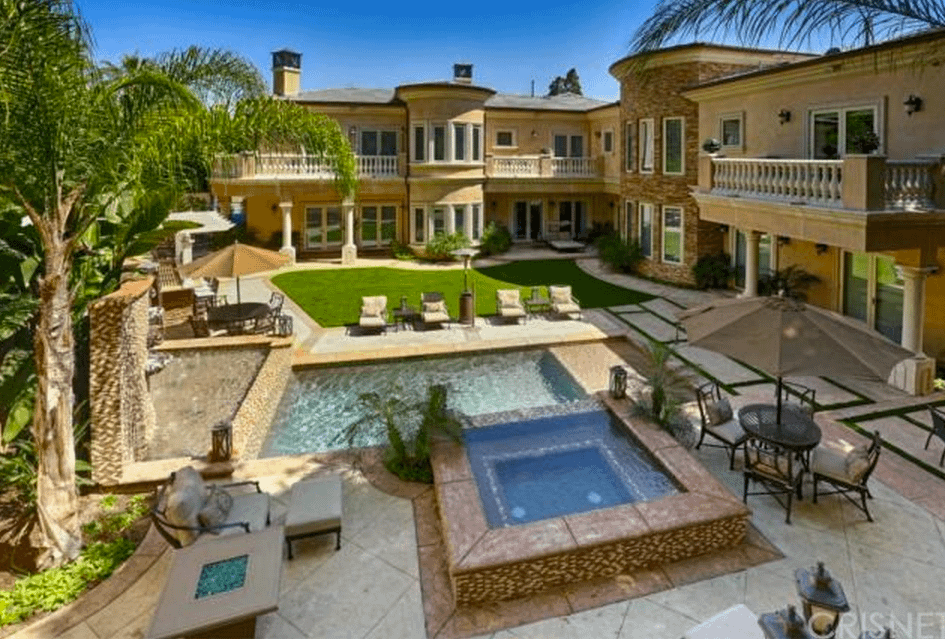 $5.9 Million 9,000 Square Foot Mansion In Encino, CA - Homes of the Rich