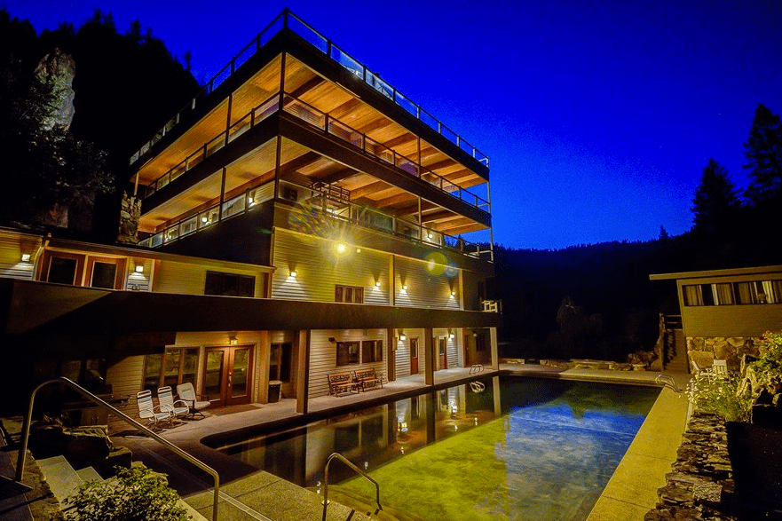 Sleeping Child Hot Springs - A Mountaintop Estate In Hamilton, Montana - Homes of the Rich