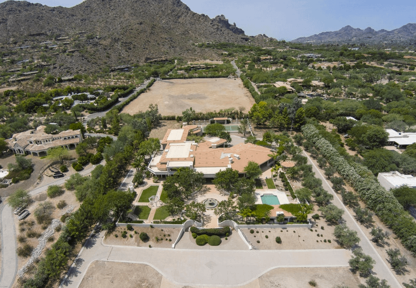 $9.495 Million 15,000 Square Foot Mansion In Paradise Valley, AZ ...