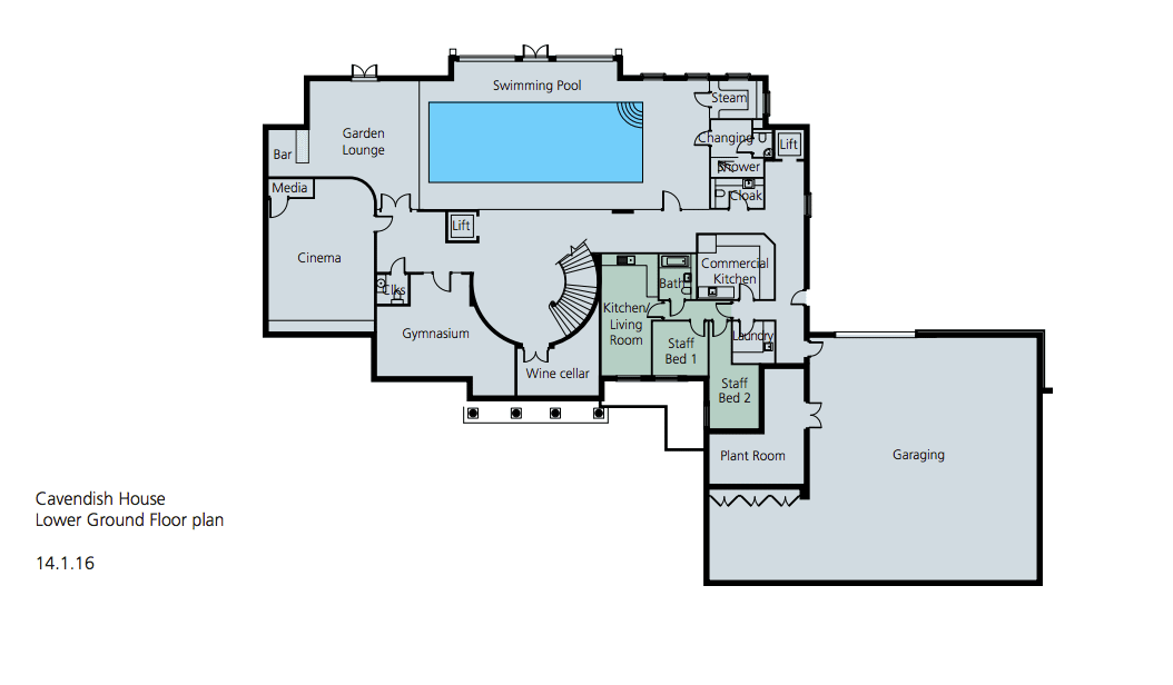 Cavendish House - A 21,000 Square Foot Newly Built Brick & Stone ...