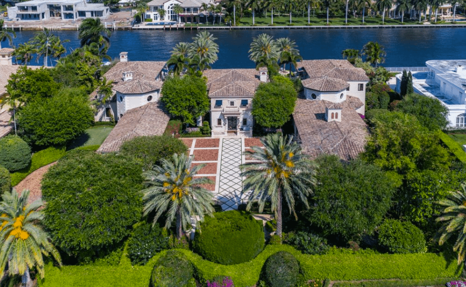 $18 Million Mediterranean Style Waterfront Mansion In Boca Raton, FL ...