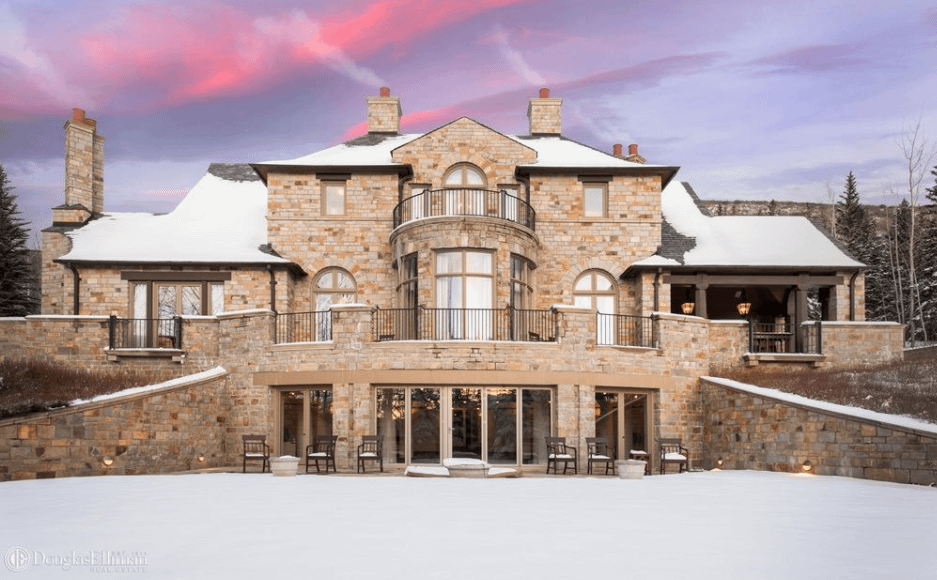 Stone Mansion In Aspen, Colorado - Homes of the Rich