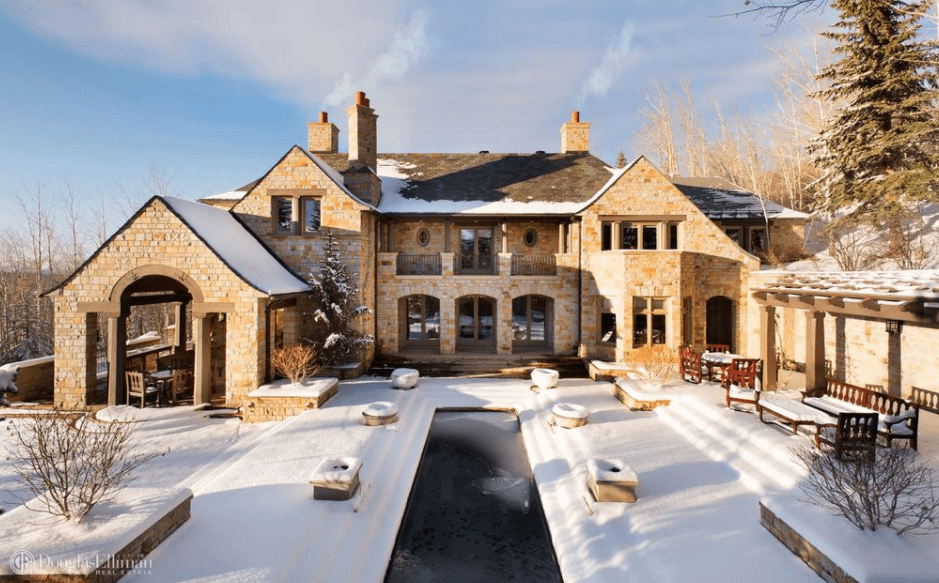 Stone Mansion In Aspen, Colorado - Homes of the Rich