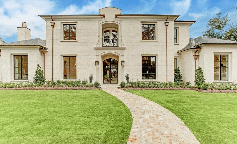 $4 Million Stone New Build In Houston, Texas - Homes of the Rich