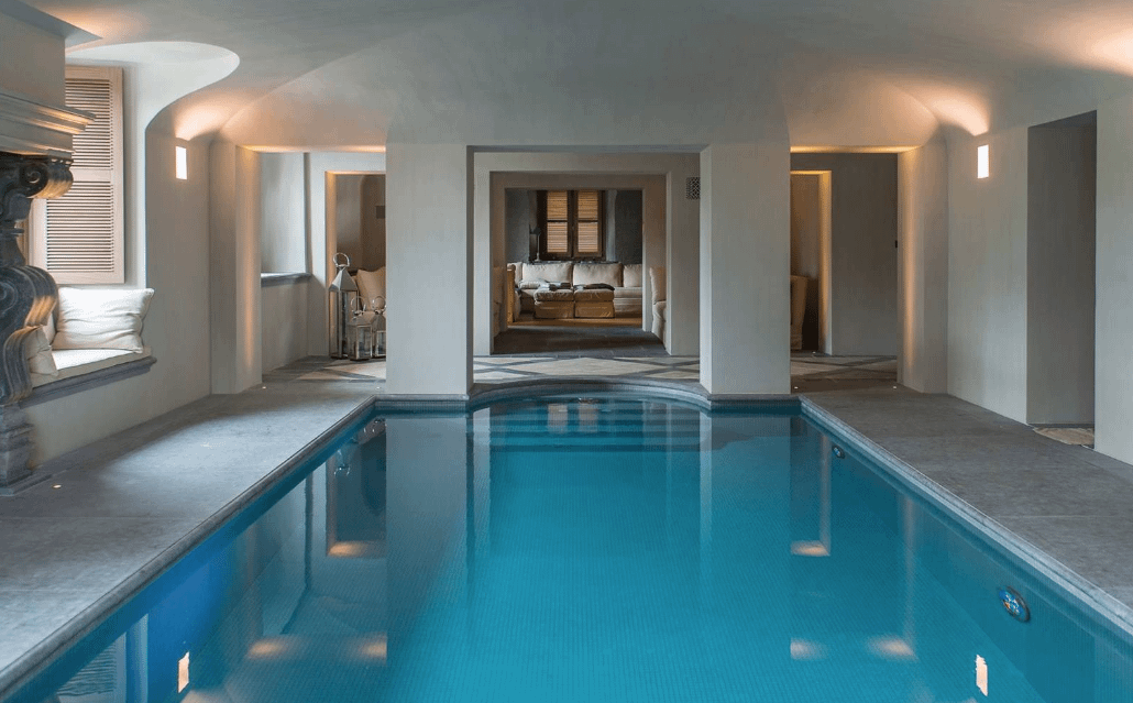 Historic 19th Century Castle In Belgium With Indoor And Outdoor Pools ...