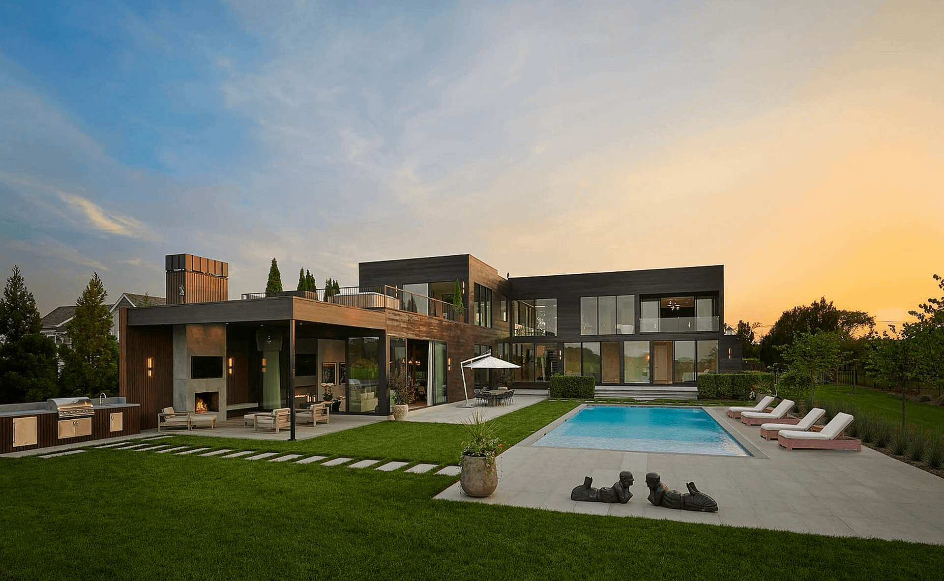 $10 Million Contemporary Style New Build In Water Mill, New York ...