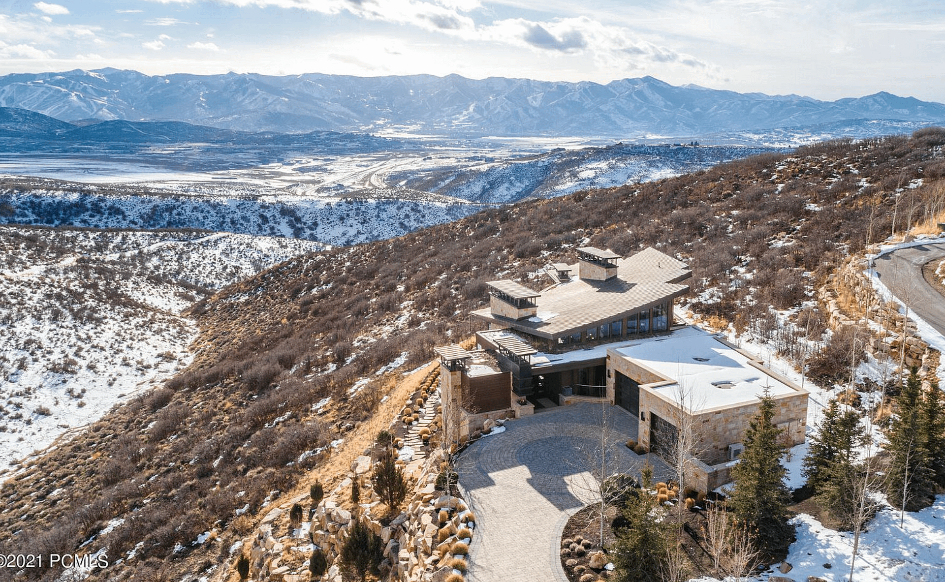 $10.5 Million Contemporary Mountaintop Home In Park City, Utah - Homes ...