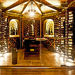 A Look At Some See-Through Wine Rooms - Homes of the Rich