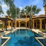 $2.7 Million Lakefront Tuscan Mansion In Windermere, FL - Homes of the Rich