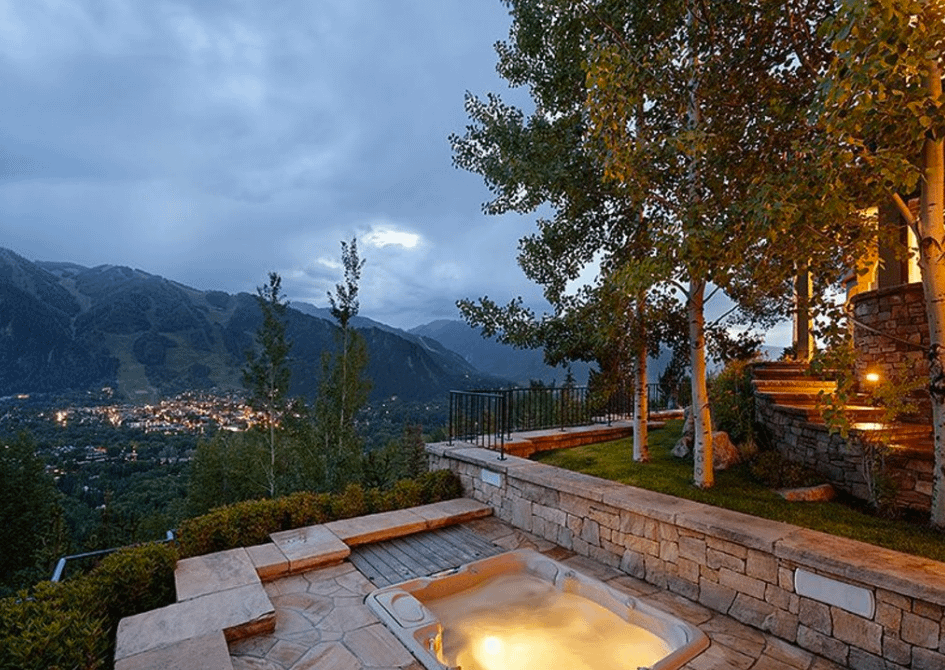 $16 Million Mountaintop Stone Mansion In Aspen, CO - Homes of the Rich