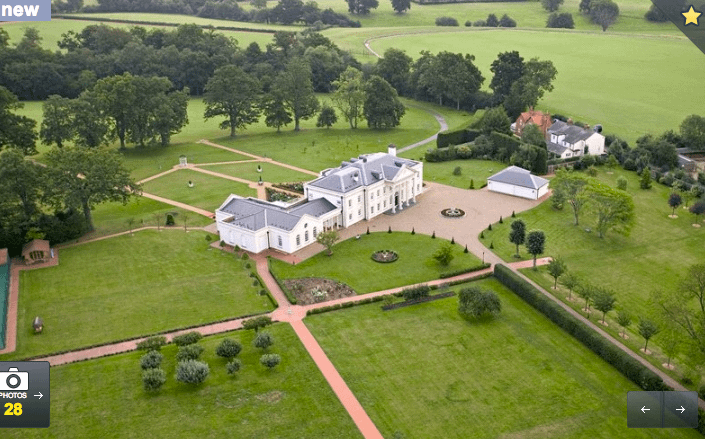 Newly Listed £25 Million Estate In Surrey, England - Homes of the Rich