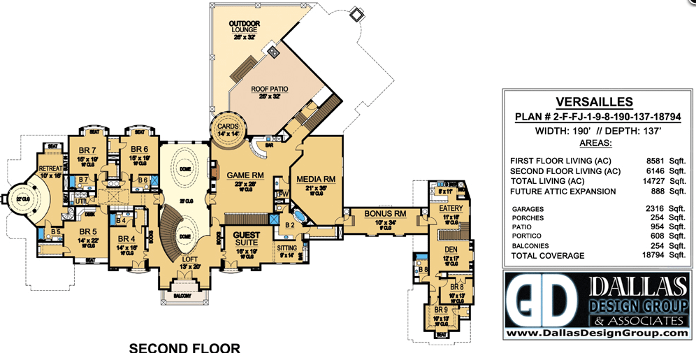 Two Mansion Plans From Dallas Design Group - Homes of the Rich