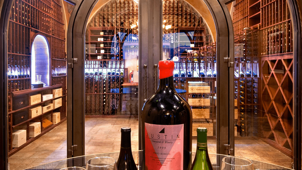 A Look At Some See-Through Wine Rooms - Homes of the Rich