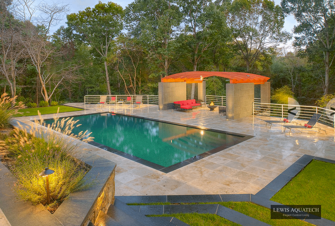 Lewis Aquatech Pools - Homes of the Rich