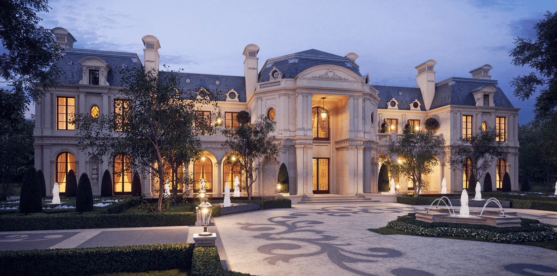Mansion Renderings From CG Rendering - Homes of the Rich