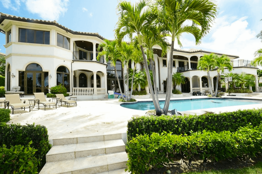 $13.5 Million Waterfront Mediterranean Mansion In Boca Raton, FL ...