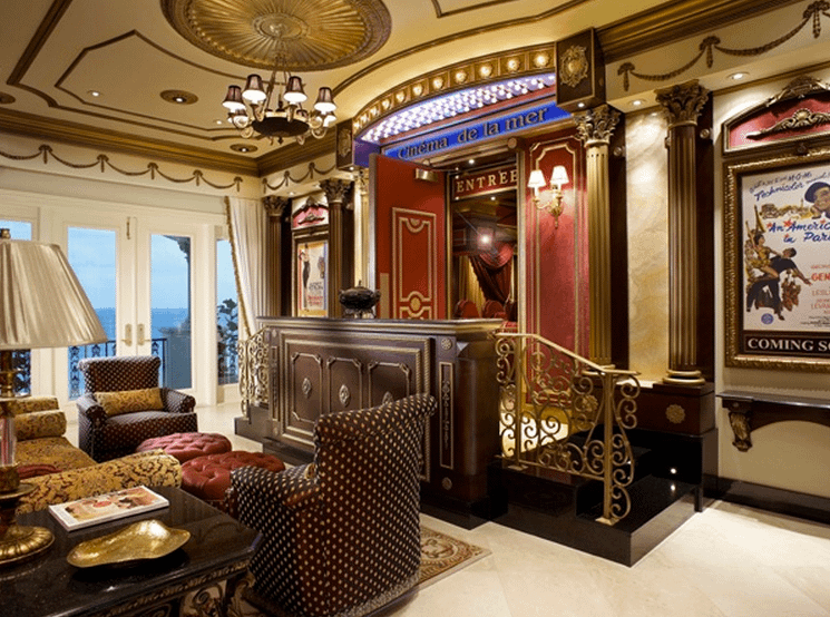 A Look At Some Lavish Home Theater Entrances - Homes of the Rich
