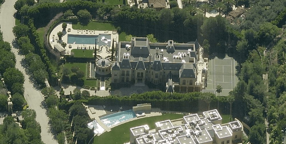 $50 Million 27,000 Square Foot French Mega Mansion In Beverly Hills, CA ...
