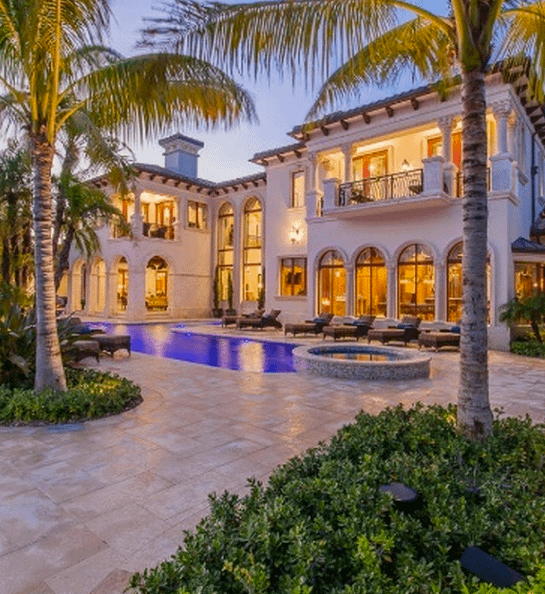 $15.5 Million Newly Built Waterfront Mediterranean Mansion In Boca ...
