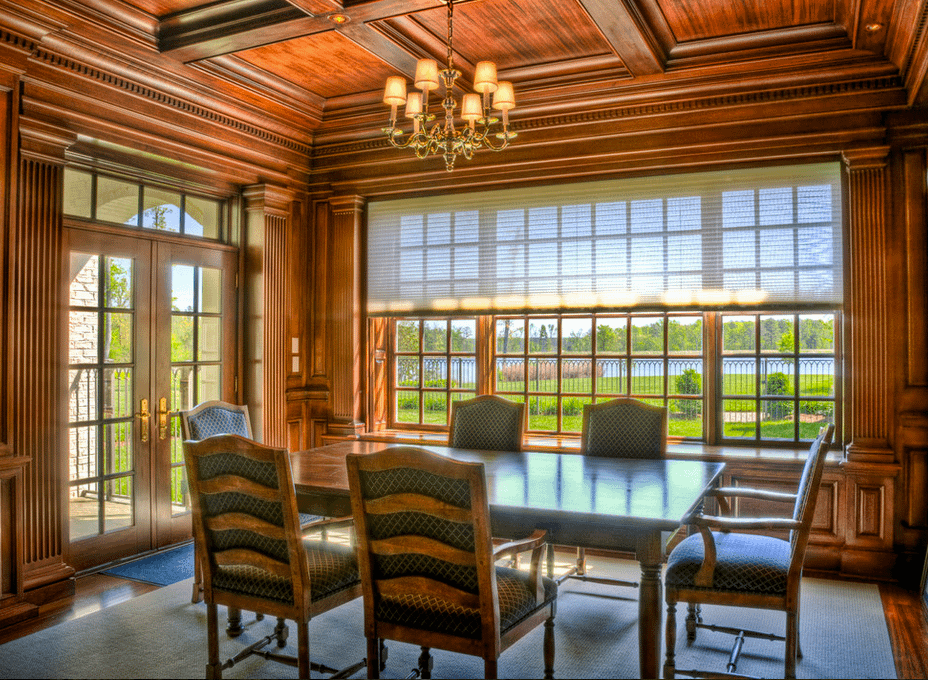 A Look At Some Paneled Dining Rooms - Homes of the Rich