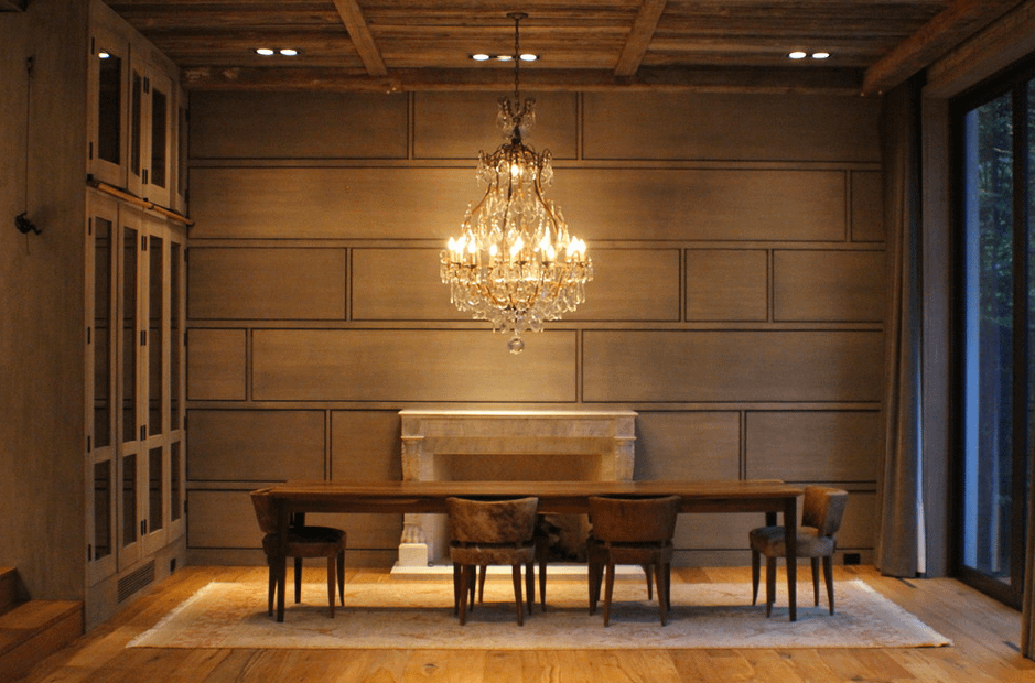 A Look At Some Paneled Dining Rooms - Homes of the Rich