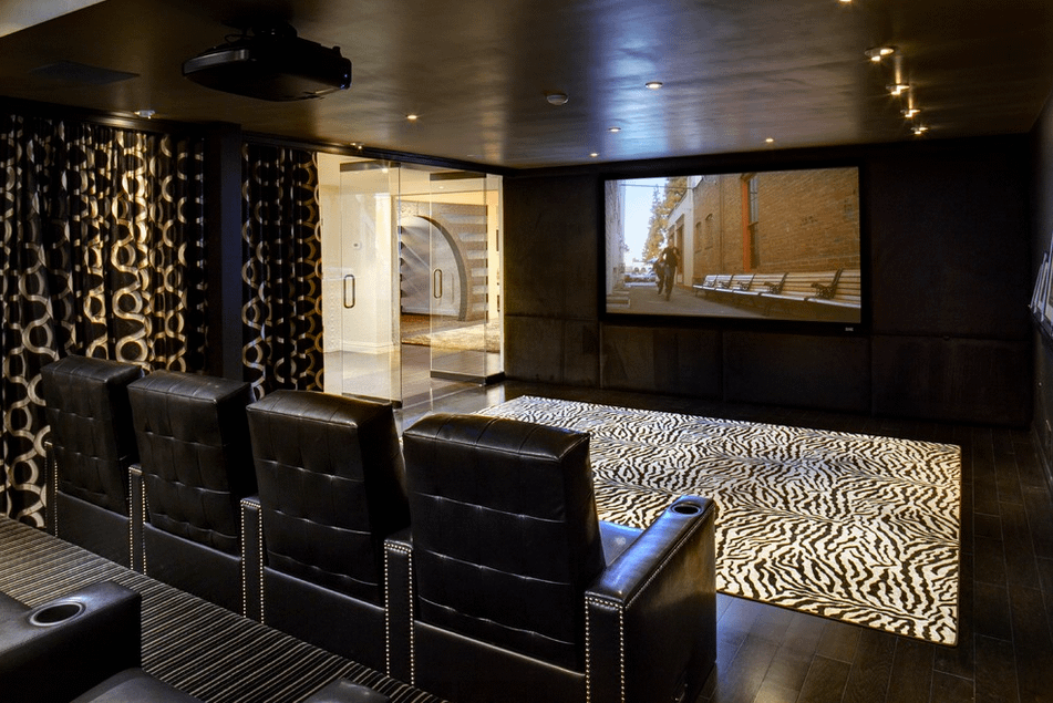 High-End Entertainment Space By Maxey Hayse Design Studios, Inc - Homes ...