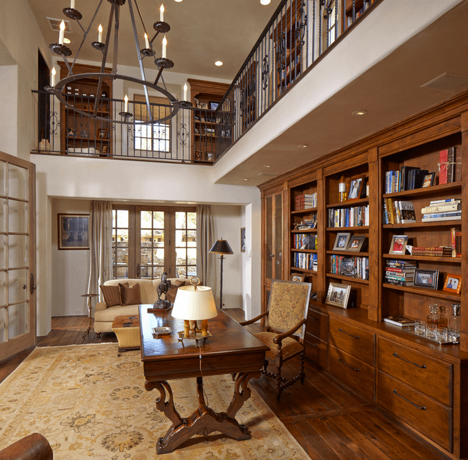 2-Story Libraries - Homes of the Rich