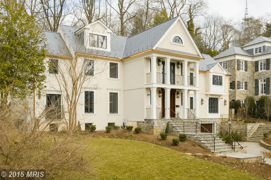 $5.5 Million Stone & Stucco Colonial Home In Washington, DC - Homes of ...
