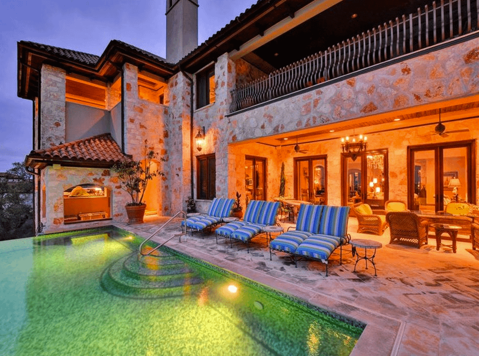 22,000 Square Foot Spanish Style Mansion In Austin, TX - Homes of the Rich