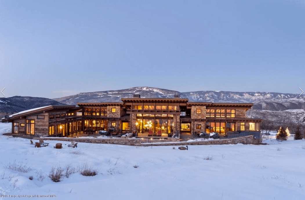 $8.875 Million Mountaintop Contemporary Home In Basalt, CO - Homes of ...
