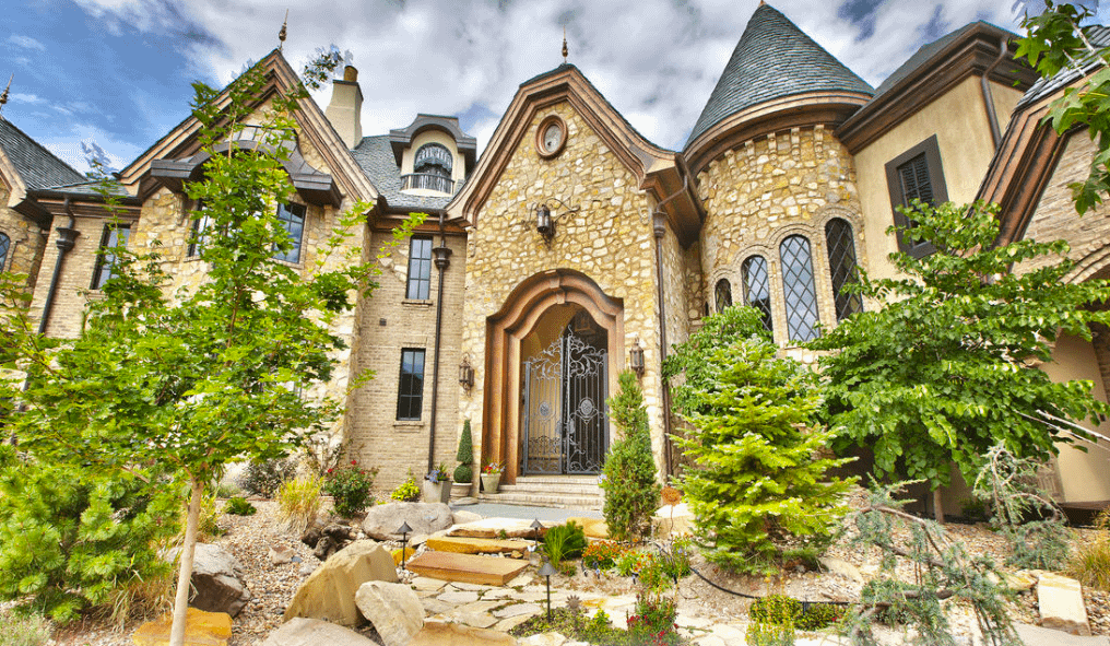 The Draper Castle - A 23,000 Square Foot Brick & Stone Mansion In ...