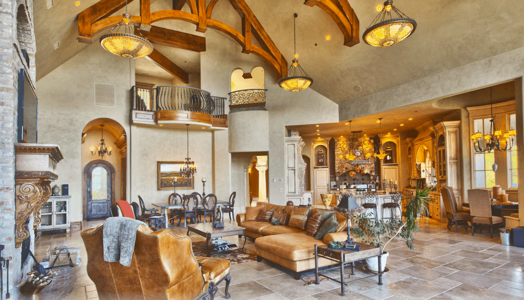 The Draper Castle - A 23,000 Square Foot Brick & Stone Mansion In ...