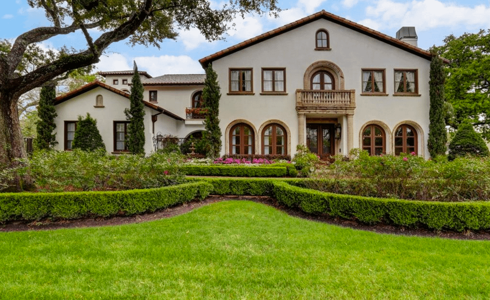 $4.37 Million Spanish Style Mansion In Houston, TX - Homes of the Rich