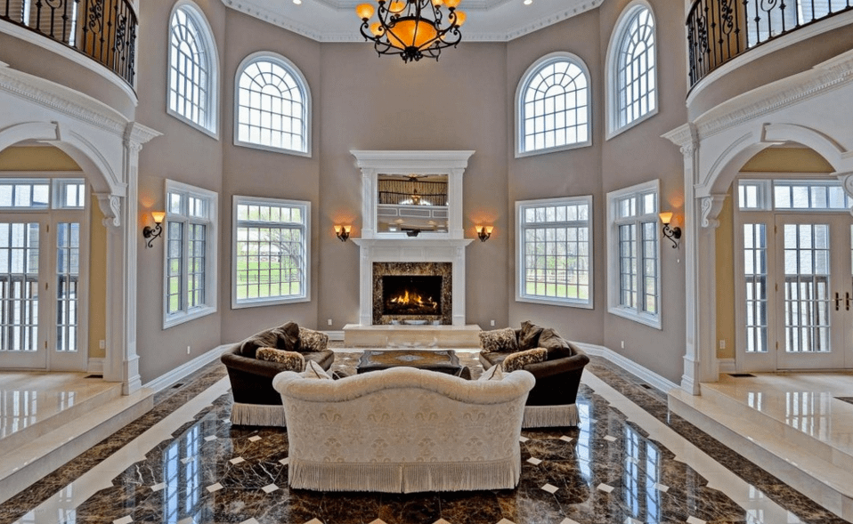 11,000 Square Foot Brick Mansion In Marlboro, NJ - Homes of the Rich