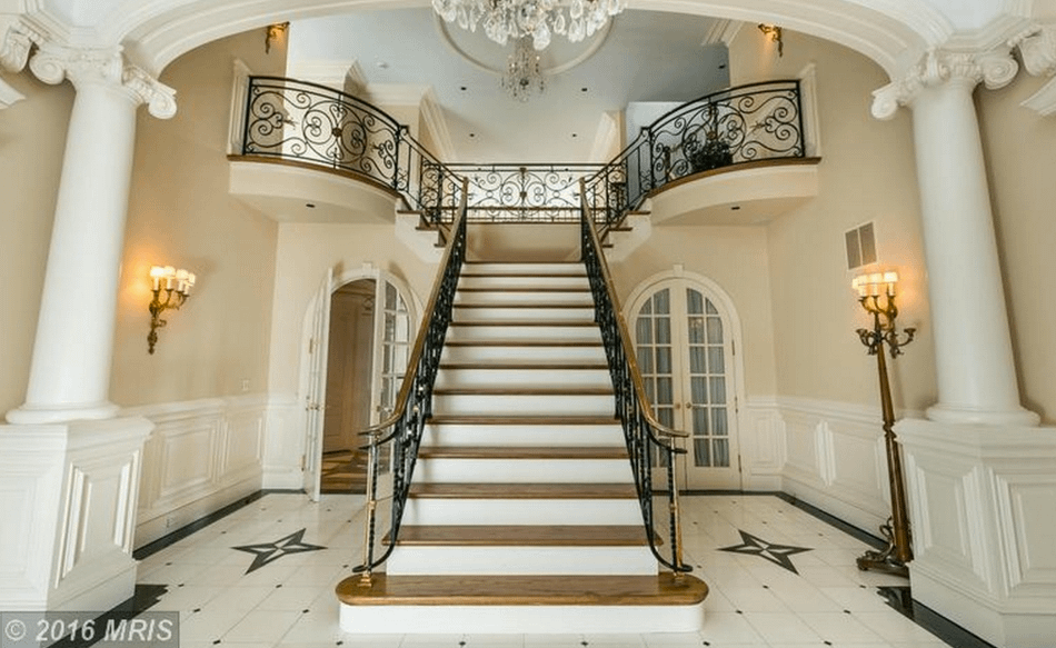 10,000 Square Foot Georgian Brick Mansion In Cockeysville, MD - Homes ...